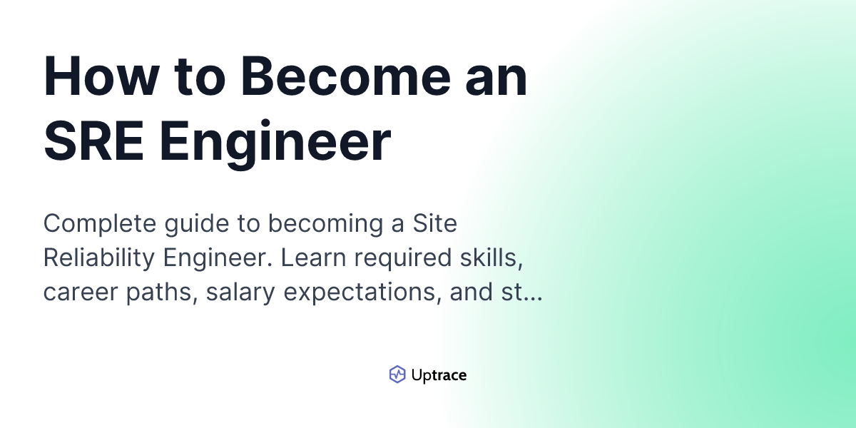 How to Become an SRE Engineer | Uptrace